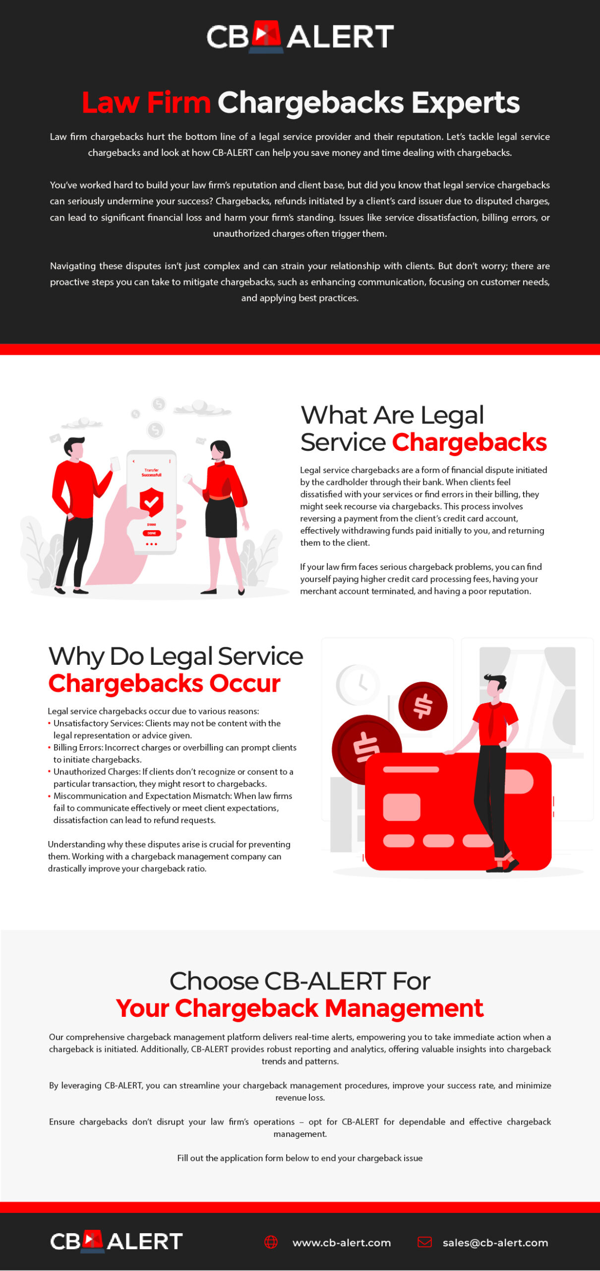 Law Firm Chargebacks Experts - CB-ALERT
